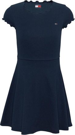 Tommy Jeans Damen Minikleid FIT AND FLARE Slim Fit