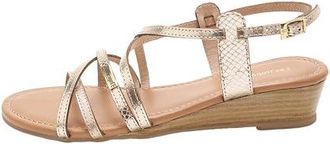 Les Tropeziennes LES TROPEZIENNES PAR M. BELARBI HARO Chaussures Ville Sandale Talon Inf 5Cm, Or-Multi