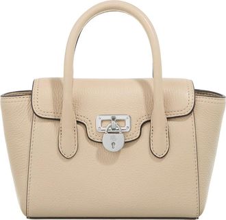 Lauren Ralph Lauren Satchels - Tnnr Sm Schl-Satchel-Small - Gr. unisize - in Beige - für Damen