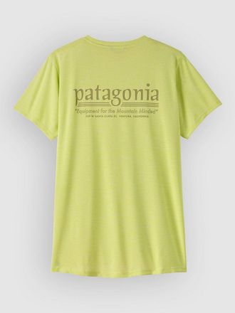 Patagonia Cap Cool Daily - Hut Tripper T-Shirt vert