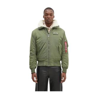 Alpha Industries B15-3 TT Jacke - - Jackets - Herren - Gr&uuml;n - M