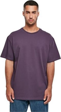 Build Your Brand T-Shirt pour Homme - T-Shirt Basique pour Homme - Coupe surdimensionnée - Coton, Purplenight, XXXL