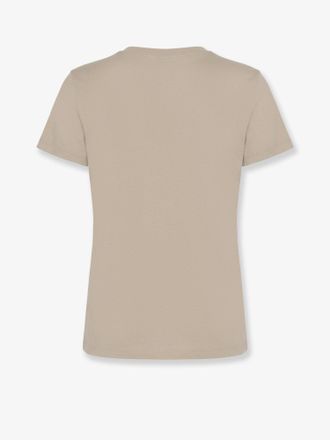 Max Mara Womens Cotton T-Shirt Papaia Beige T-Shirts & Jerseys
