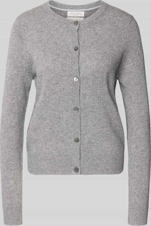 Christian Berg Strickjacke aus Kaschmir mit Rundhalsausschnitt