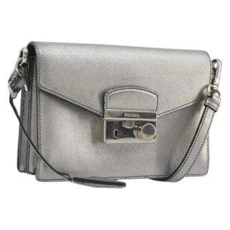 Prada Pre-owned Vintage Shoulder Bag - - Pre-owned - Damen - Grau - ONE SIZE
