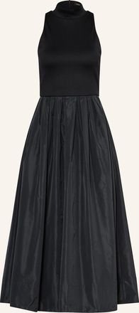 Maje Kleid Rabiani Im Materialmix schwarz
