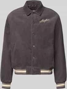 Karl Kani College-Jacke aus Cord mit Label-Stitching