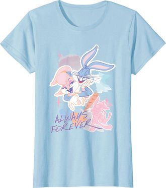 Looney Tunes Looney Tunes Valentines Day Lola Bugs Bunny Always Forever T-Shirt