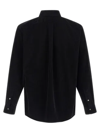 Fendi Corduroy Button-Down Shirt - Black