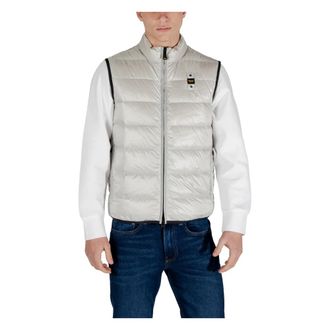 Blauer Homme, Vestes, Gris, Taille: 2XL Gilet en Polyamide