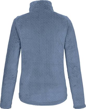 Killtec Fleecejacke KW 301 WMN FLC JCKT Fleecejacke mit Zopfmuster, Kinnschutz, verschlie&szlig;bare Taschen