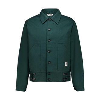 Bode Knolly Brook Side Tab Jacket - - Jackets - Herren - Gr&uuml;n - M