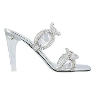 Valentino All-Over Strass Sandale - - Shoes - Damen - Grau - 38 1/2 EU