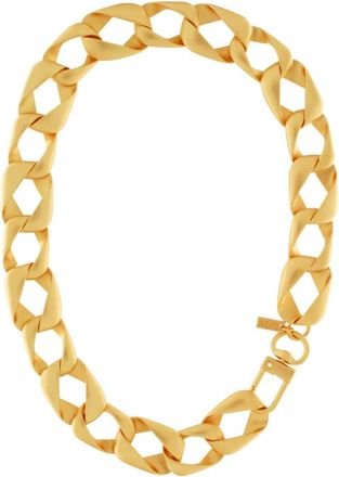 Dansk Copenhagen Anastazia Collier Court &agrave; Maillons Verrouill&eacute;s - Femme - Accessoires - Jaune - Taille: ONE Size