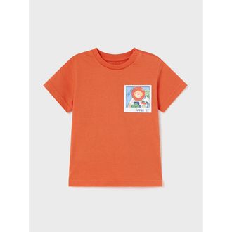 MAYORAL T-Shirt 1019 Orange Regular Fit