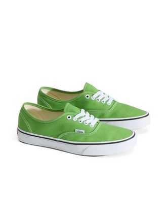 Vans Authentic - Sneaker in der Farbe Lime Burst-Gr&uuml;n