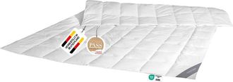 Spessarttraum Daunendecke 155x220 cm Sommer extra leicht | 100% Daunen | 300g F&uuml;llgewicht | Allergiker geeignet (Nomite) | Oeko-TEX | Made in Germany