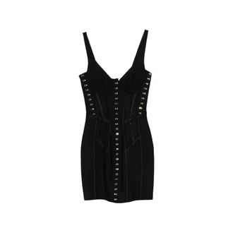 Elisabetta Franchi Embellishments Fitted Dress