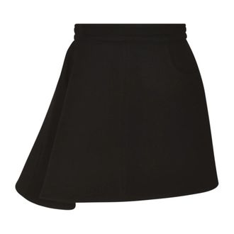 Patou Short Skirt - - Skirts - Damen - Schwarzk - S