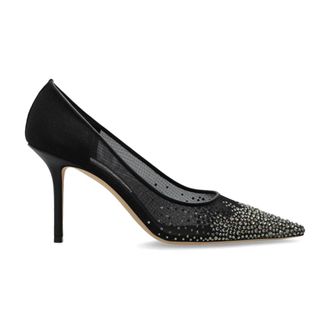Jimmy Choo London Femme, Chaussures, Noir, Taille: 39 1/2 EU Escarpins Love 85