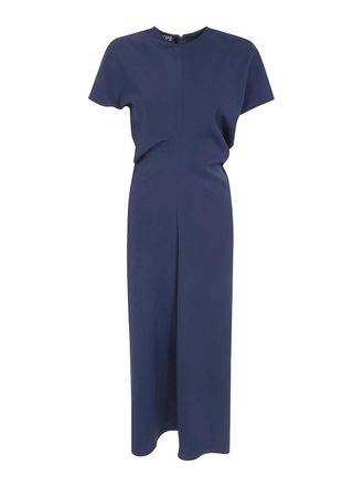 DRHOPE Pull Col Rond - Bleu