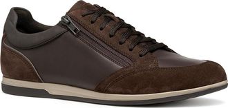 Geox Herren U Renan Sneaker, Brown, 42 EU