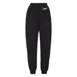 Philipp Plein Femme, Pantalons, Noir, Taille: 44 FR Pantalons de surv&ecirc;tement Signature