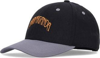 PROPAGANDA Homme, Accessoires, Gris, Taille: ONE Size Casquette 6 Pans Visi&egrave;re Courb&eacute;e