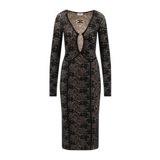 Elisabetta Franchi Damen, Kleider, Schwarzk, SGr&ouml;&szlig;e