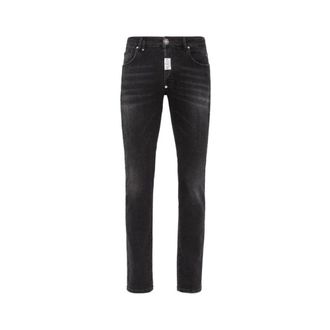 Philipp Plein Jeans mit Rei&szlig;verschluss und Knopfverschluss mit Taschen - - Jeans - Herren - Schwarzk - W31