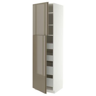 IKEA METOD / MAXIMERA Hochschr+2 T&uuml;/4 Sch