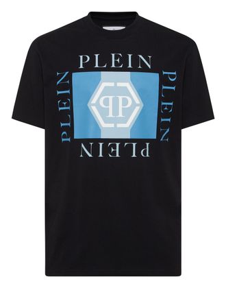Philipp Plein T-Shirt Rundhalsausschnitt Ss Hexagon
