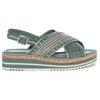 Pons Quintana Cross-strap Sandal - - Shoes - Damen - Gr&uuml;n - 39 EU