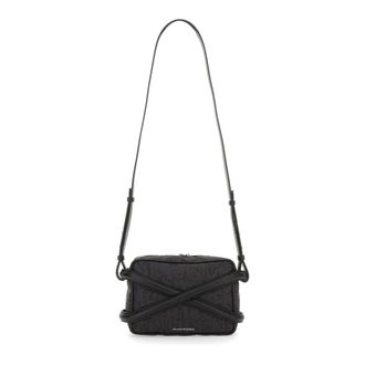 Alexander McQueen Harness Kameratasche - - Bags - Herren - Schwarzk - ONE SIZE