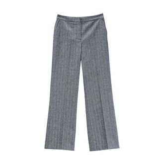 Karl Lagerfeld Tweed Hose - - Trousers - Damen - Grau - M