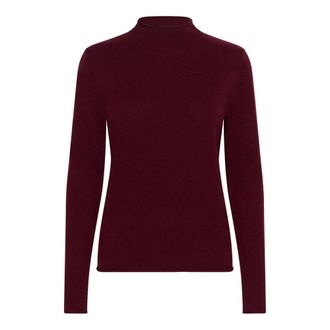 Soaked In Luxury SLMolina Mockneck Pullover - - Knitwear - Damen - Braun - XL
