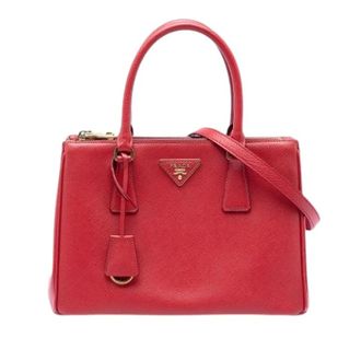 Prada Pre-owned Vintage Satchel - Femme - Pre-owned - Rouge - Taille: ONE Size