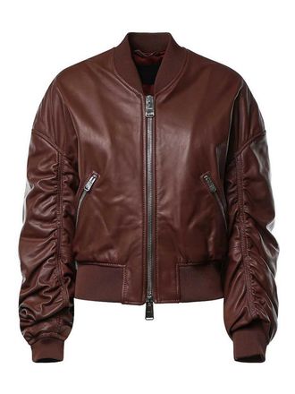 Dondup Lederjacke - Braun