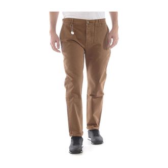Daniele Alessandrini Homme, Pantalons, Brun, Taille: W29 Chinos