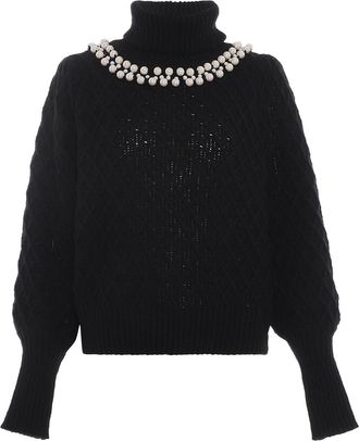 Faina Pullover Damen schwarz