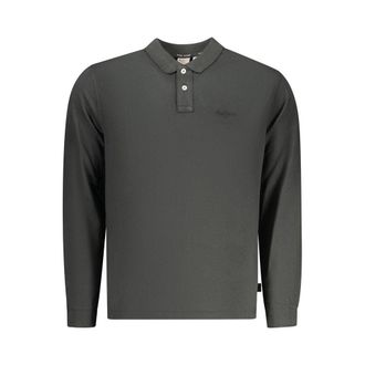 Pepe Jeans London Schwarzes Baumwolle Herren Poloshirt