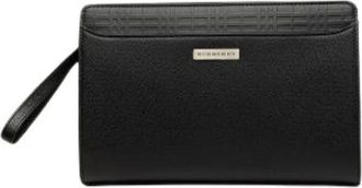Burberry Pre-owned Clutch - Femme - Pre-owned - Noir - Taille: ONE Size