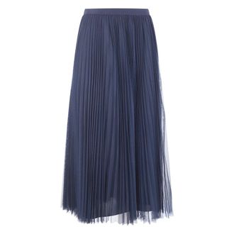 Fabiana Filippi Weit gefalteter T&uuml;llrock - - Skirts - Damen - Blau - M