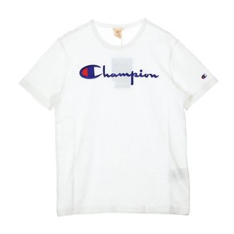 Champion Wei&szlig;es Crewneck Tee f&uuml;r M&auml;nner - - Tops - Herren - Wei&szlig; - XL