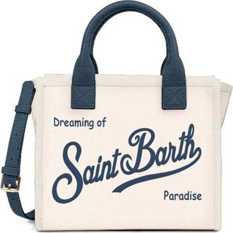 MC2 Saint Barth Femme, Sacs, Blanc, Taille: ONE Size Vanity Bag Midi