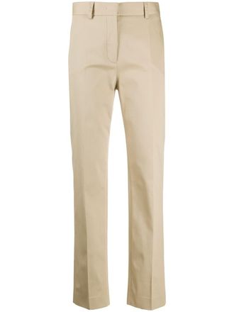 Alberta Ferretti pantalon de costume slim - Tons neutres