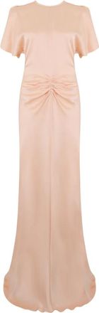 Victoria Beckham Femme, Robes, Rose, Taille: 38 FR Isabella Draped Maxi Dress