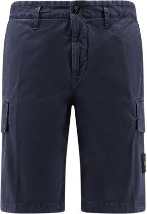 Stone Island Homme, Shorts, Bleu, Taille: W33 L100018 Cargo Shorts