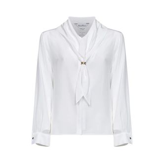 Max Mara Damen, Blusen & Hemden, Wei&szlig;, XSGr&ouml;&szlig;e