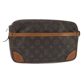 Louis Vuitton Pre-owned Canvas Clutch - - Pre-owned - Damen - Braun - ONE SIZE
